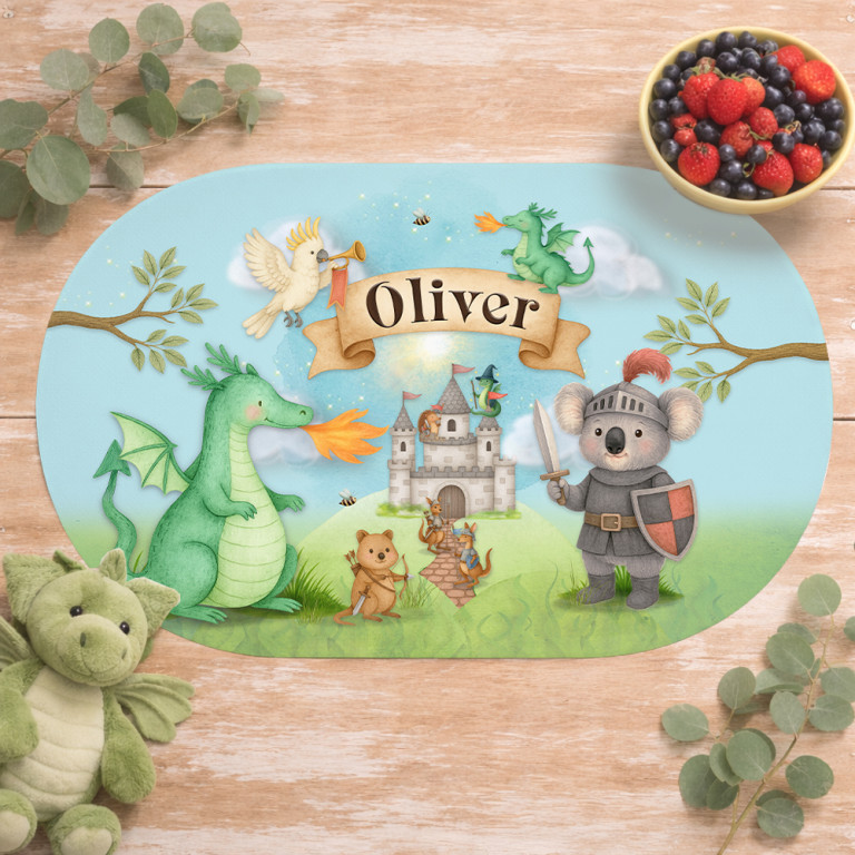 Personalised Wipe-Clean Kids Placemats
